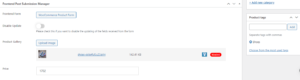 How To Submit A WooCommerce Product From The Frontend?