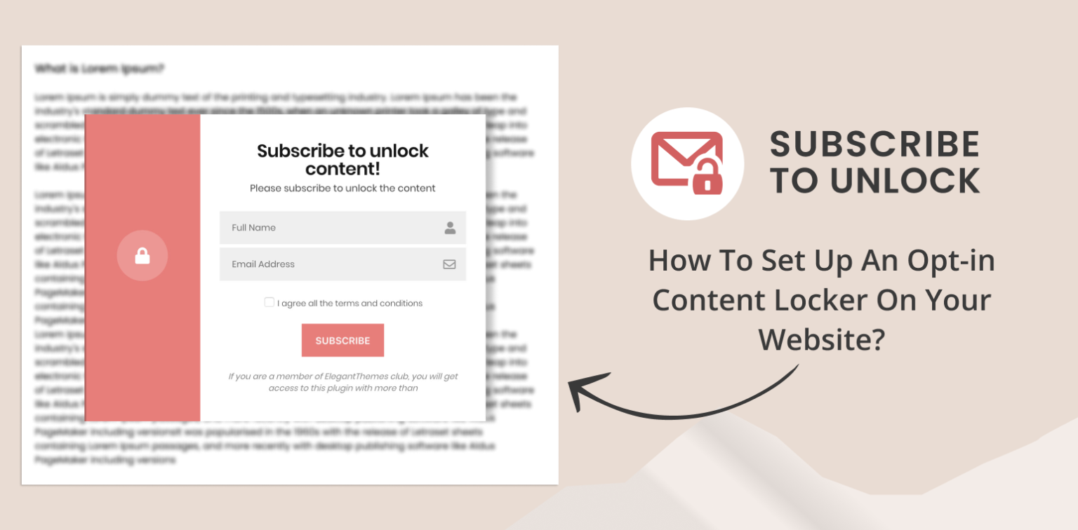 How To Set Up An Opt-in Content Locker On Your Website?